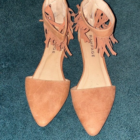 Rampage | Shoes | Rampage Moccasin Tan Sandals 8w | Poshmark
